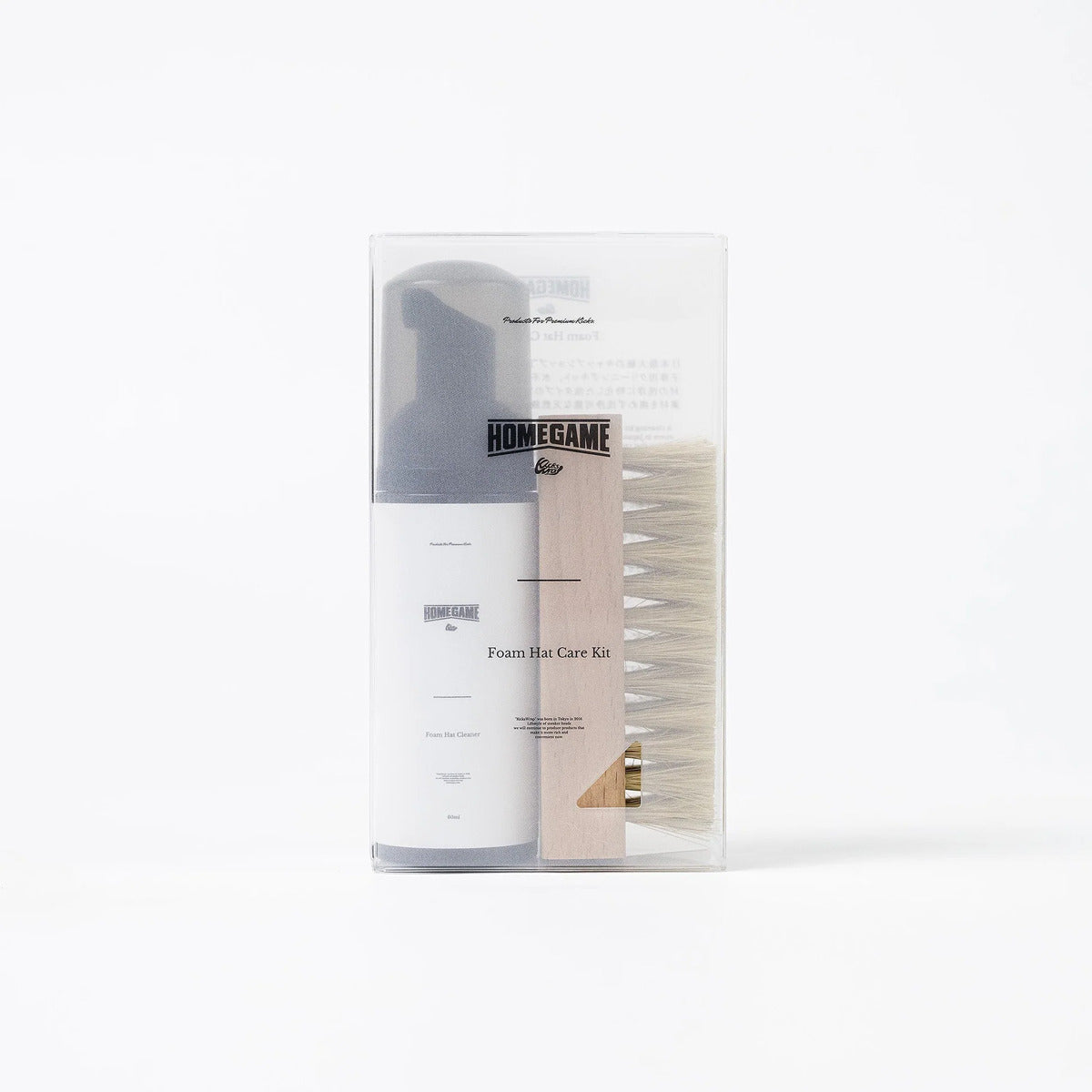 HOMEGAME x KicksWrap Foam Hat Care Kit クリーニングキット【KWHG-002】 – HOMEGAME TOKYO
